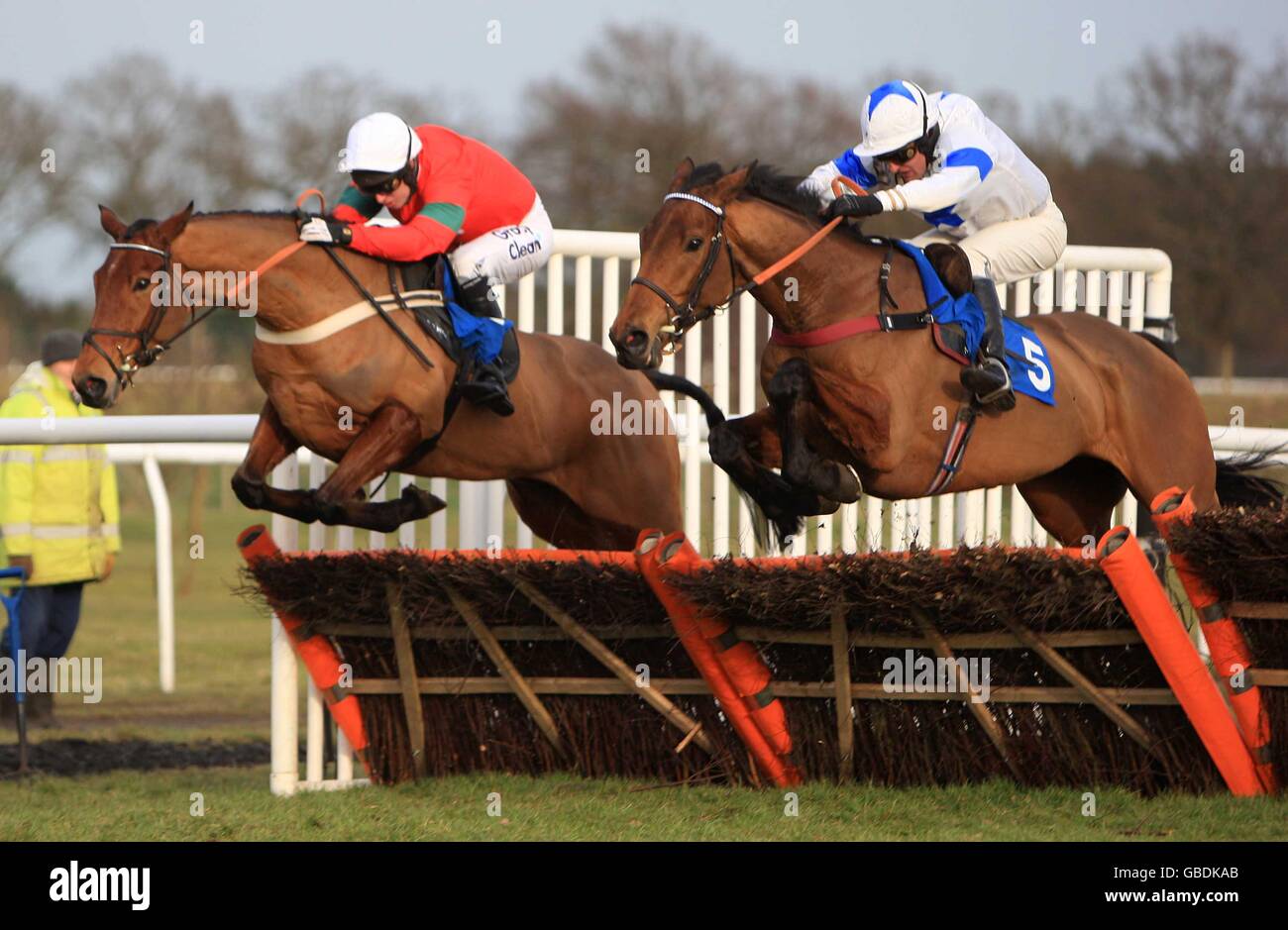 Horse Racing - Market Rasen Racecourse Stock Photo - Alamy