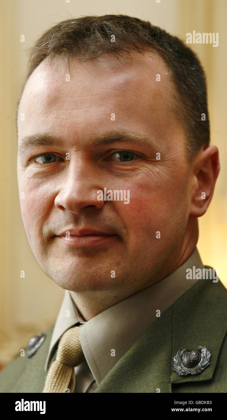 Dublin-born Major Phil Kelly, who is now living in Lincolnshire ...