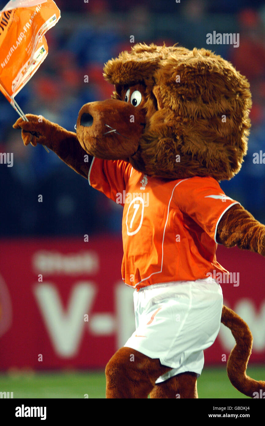 Soccer - International Friendly - Holland v France. Holland mascot ...