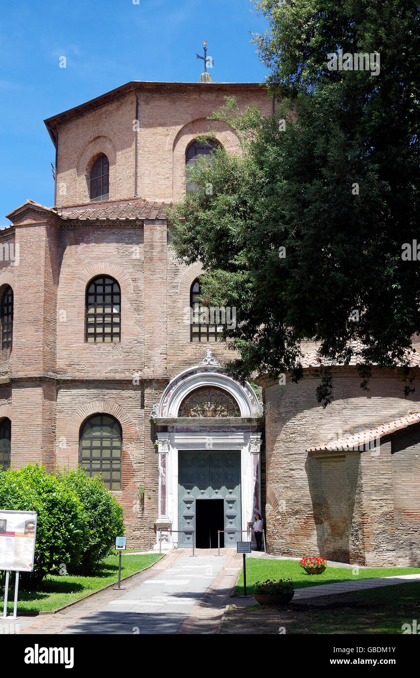 Ravenna, Italy, Basilica of S Vitale, Byzantine Stock Photo - Alamy