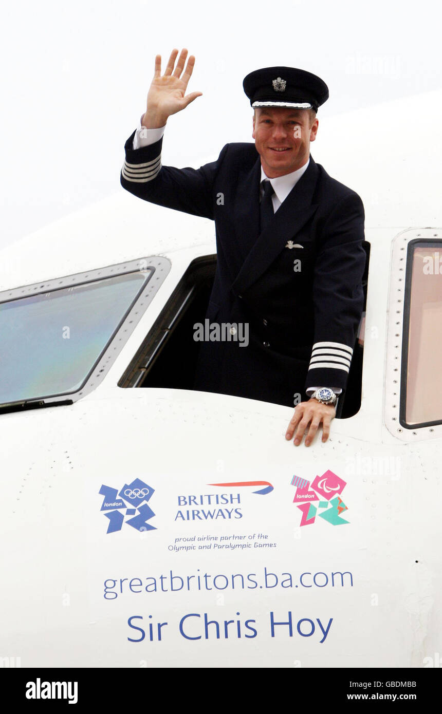 Olympic cycling champion Sir Chris Hoy, 32, launches the BA Great ...