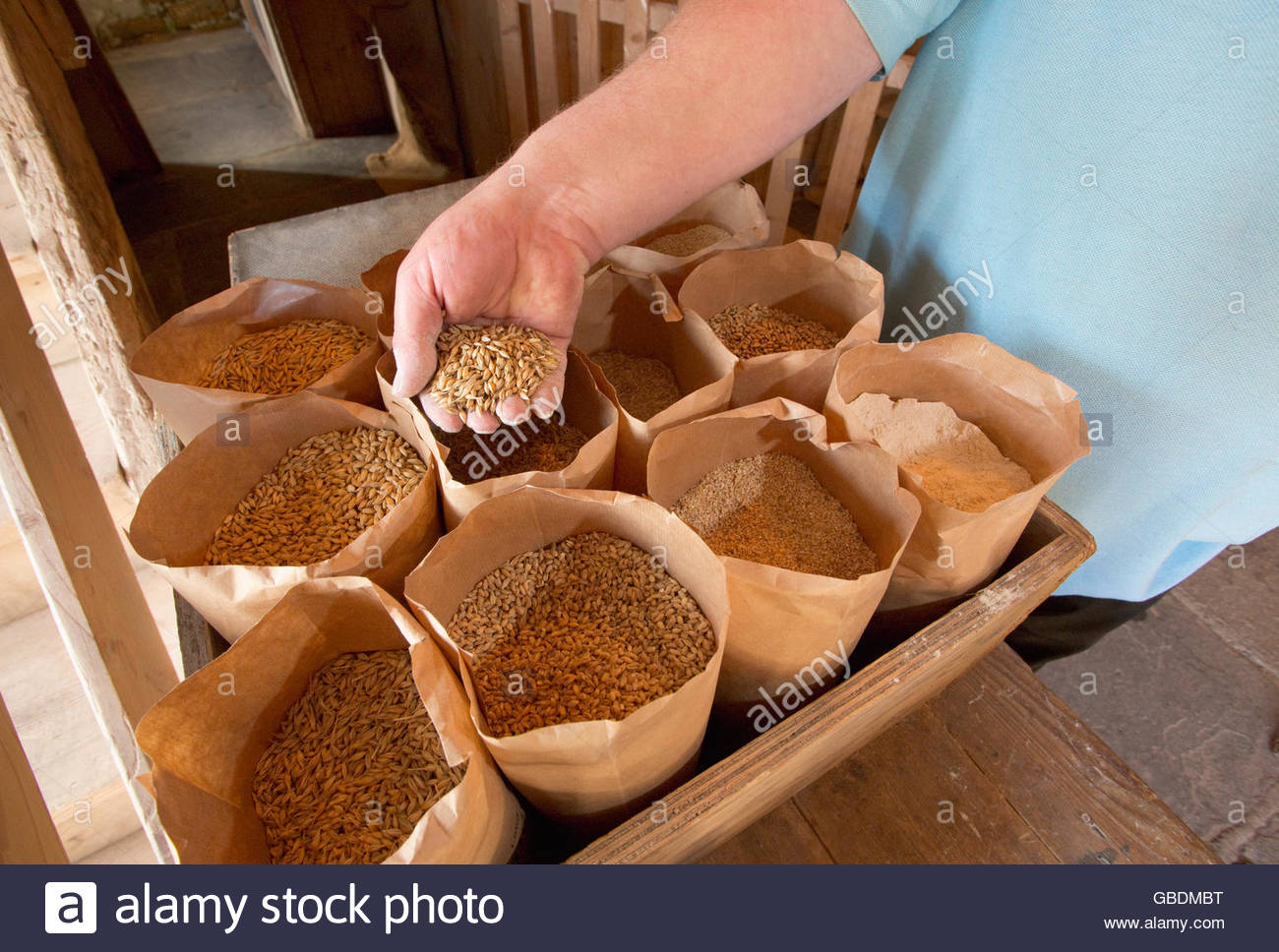 Water Powered Flour Mill High Resolution Stock Photography and Images ...