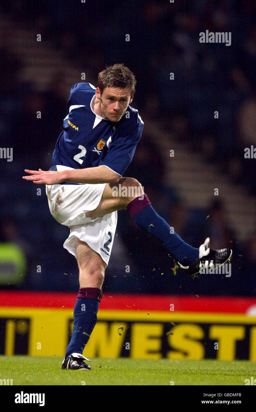 Soccer - International Friendly - Scotland v Romania. Graham Alexander ...