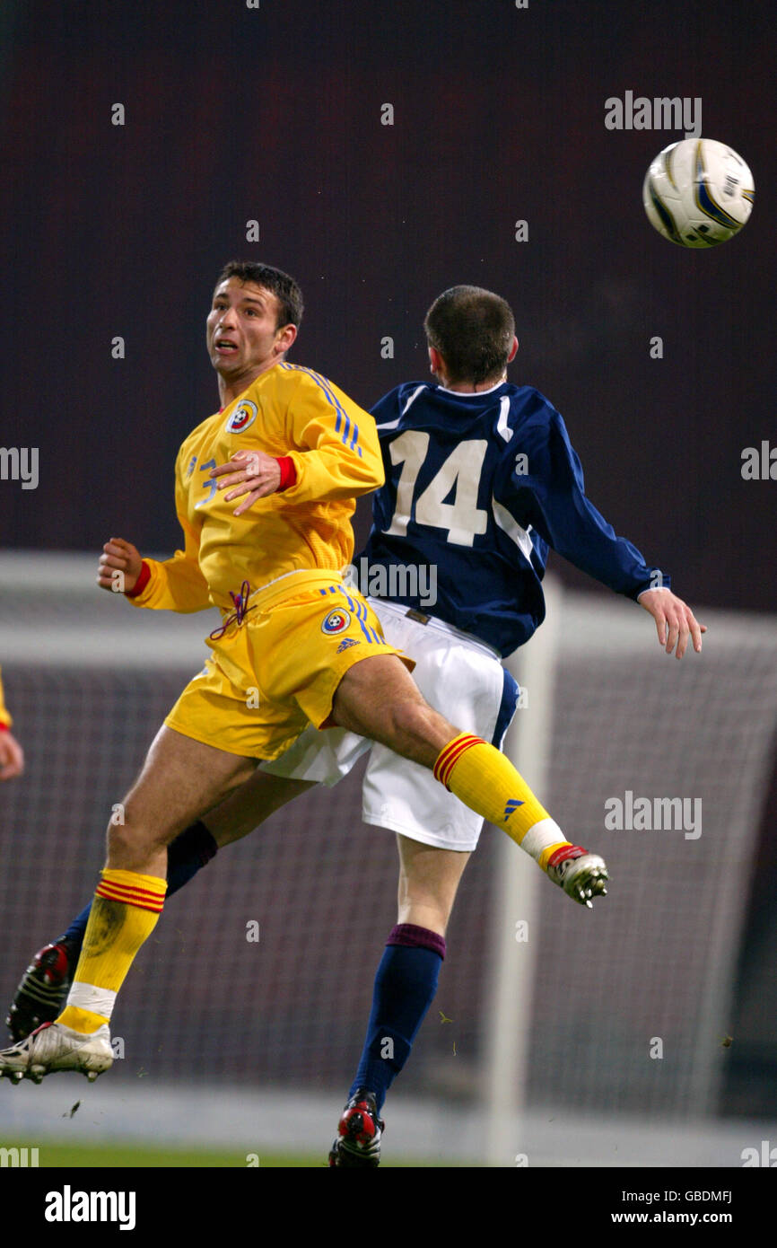 Soccer - International Friendly - Scotland v Romania Stock Photo - Alamy