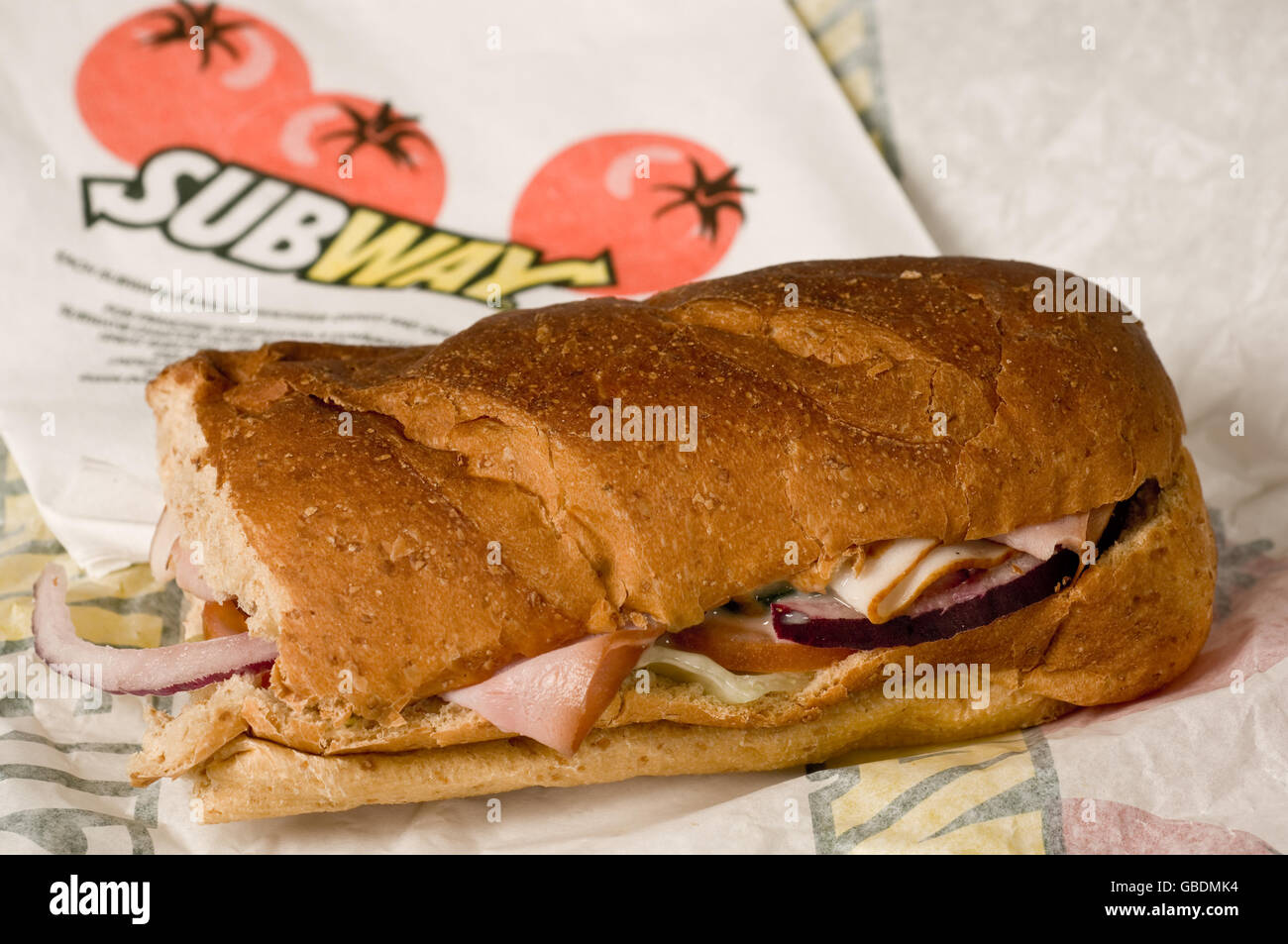 Credit Crunch boosts fast food take-away chains Stock Photo - Alamy
