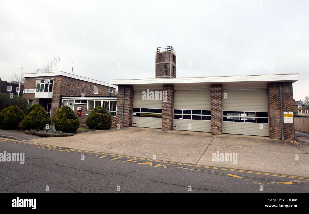 A general view of Windsor Fire Station in Berkshire, which the Royal ...