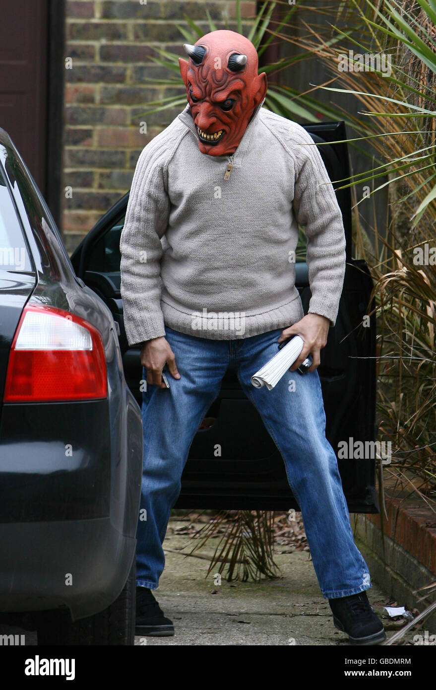 A man believed to be Dennis Patten, father of Alfie Patten, arriving at ...