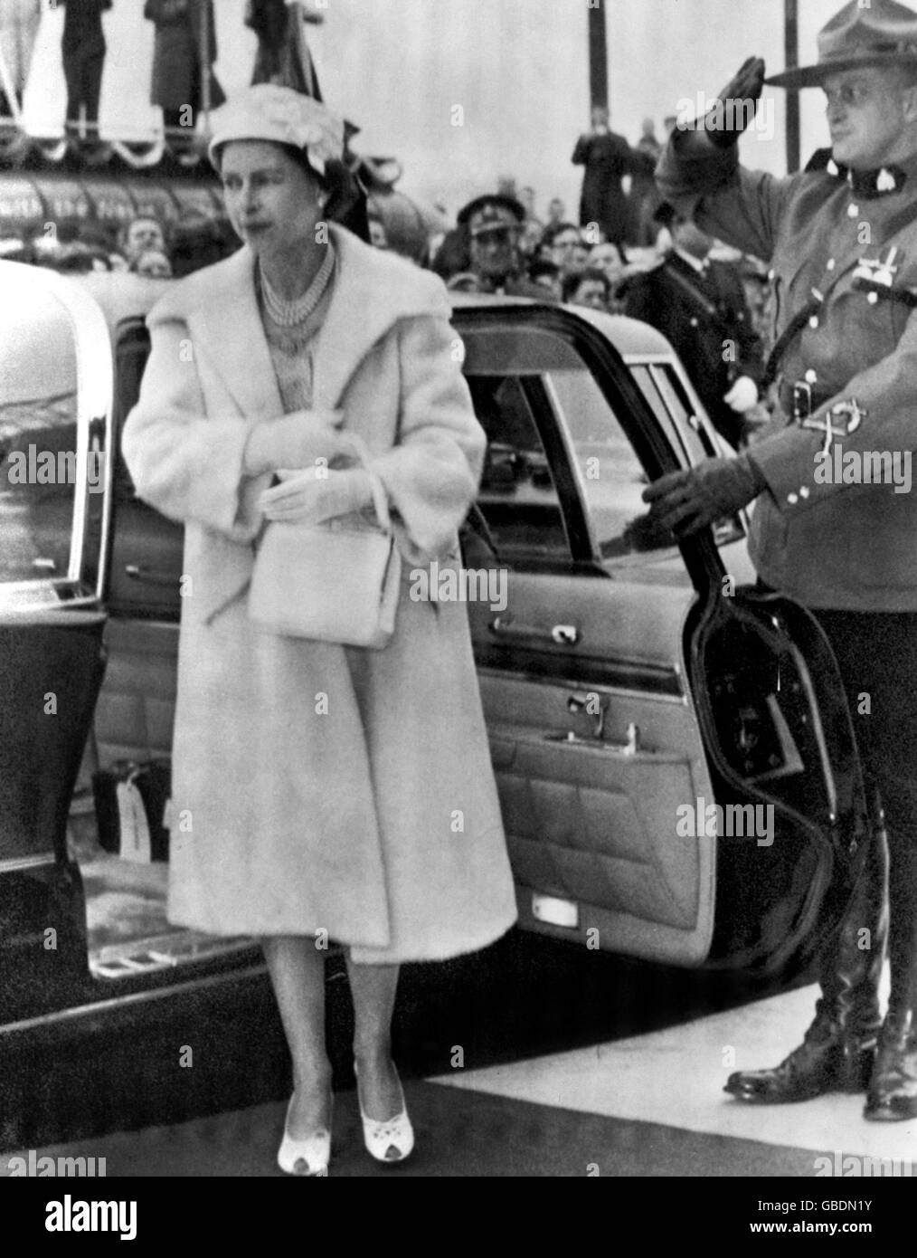 Royal tour in st Black and White Stock Photos & Images - Alamy