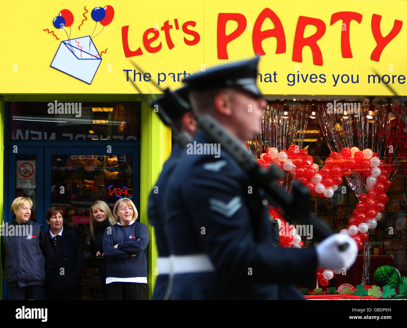RAF 90th anniversary celebrations Stock Photo - Alamy