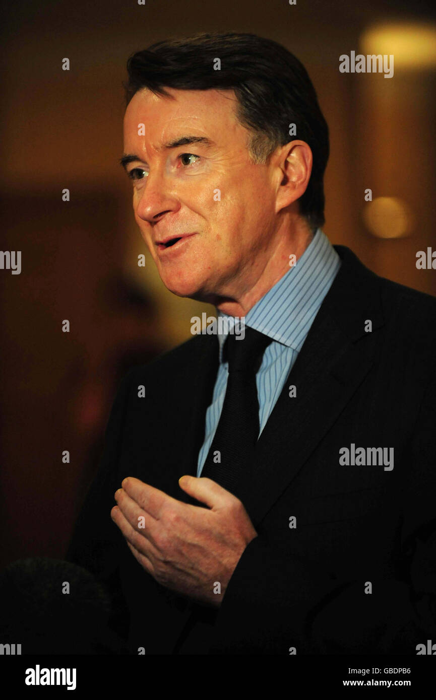 CBI's manufacturing dinner Stock Photo - Alamy