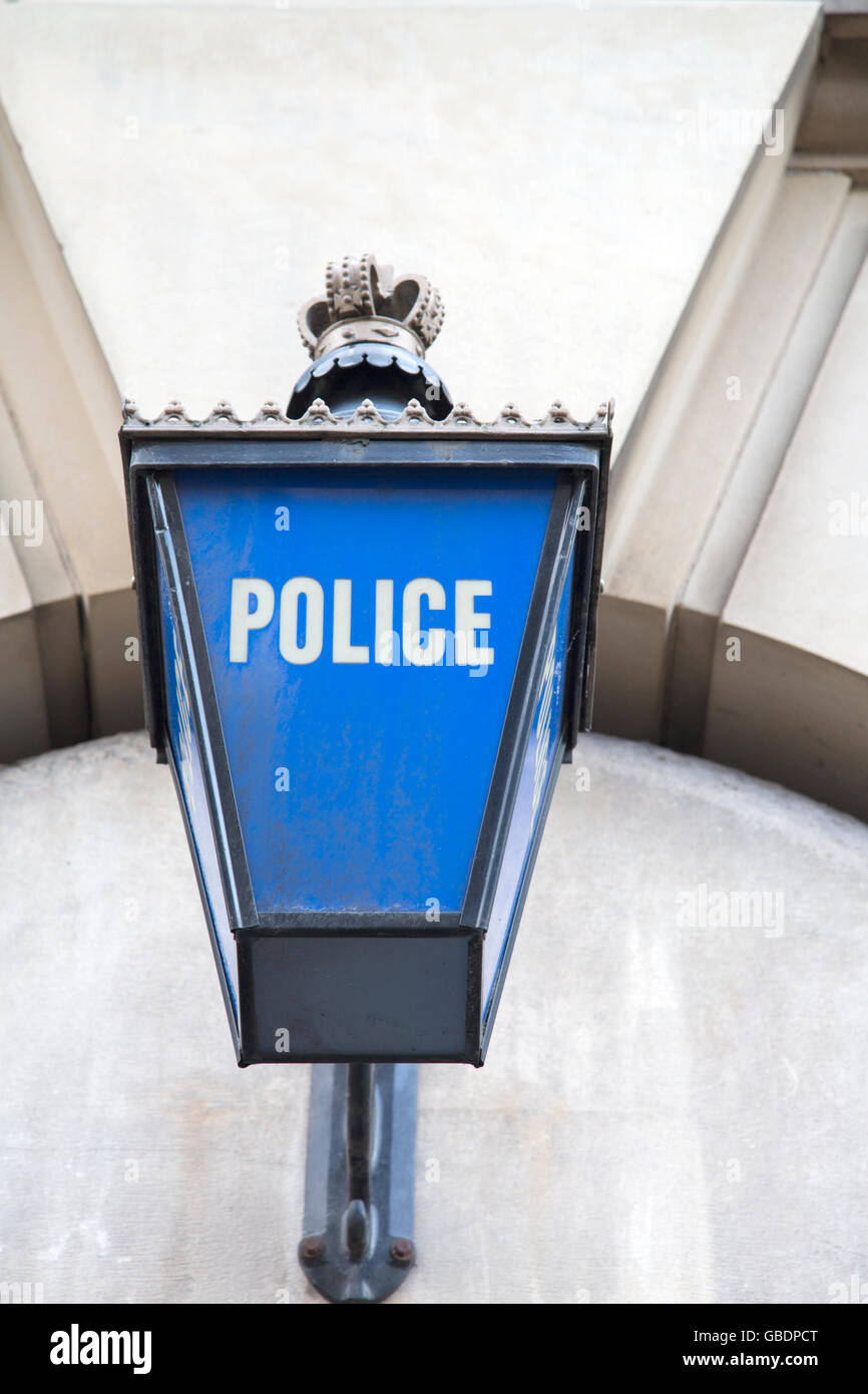 Police Station Sign; England; UK Stock Photo - Alamy