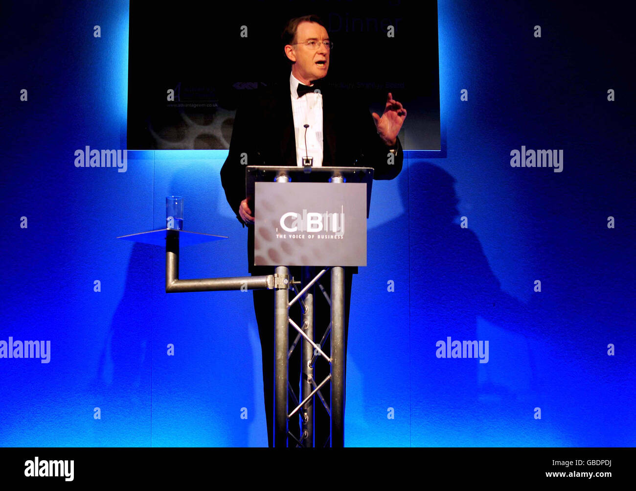 CBI's manufacturing dinner Stock Photo - Alamy