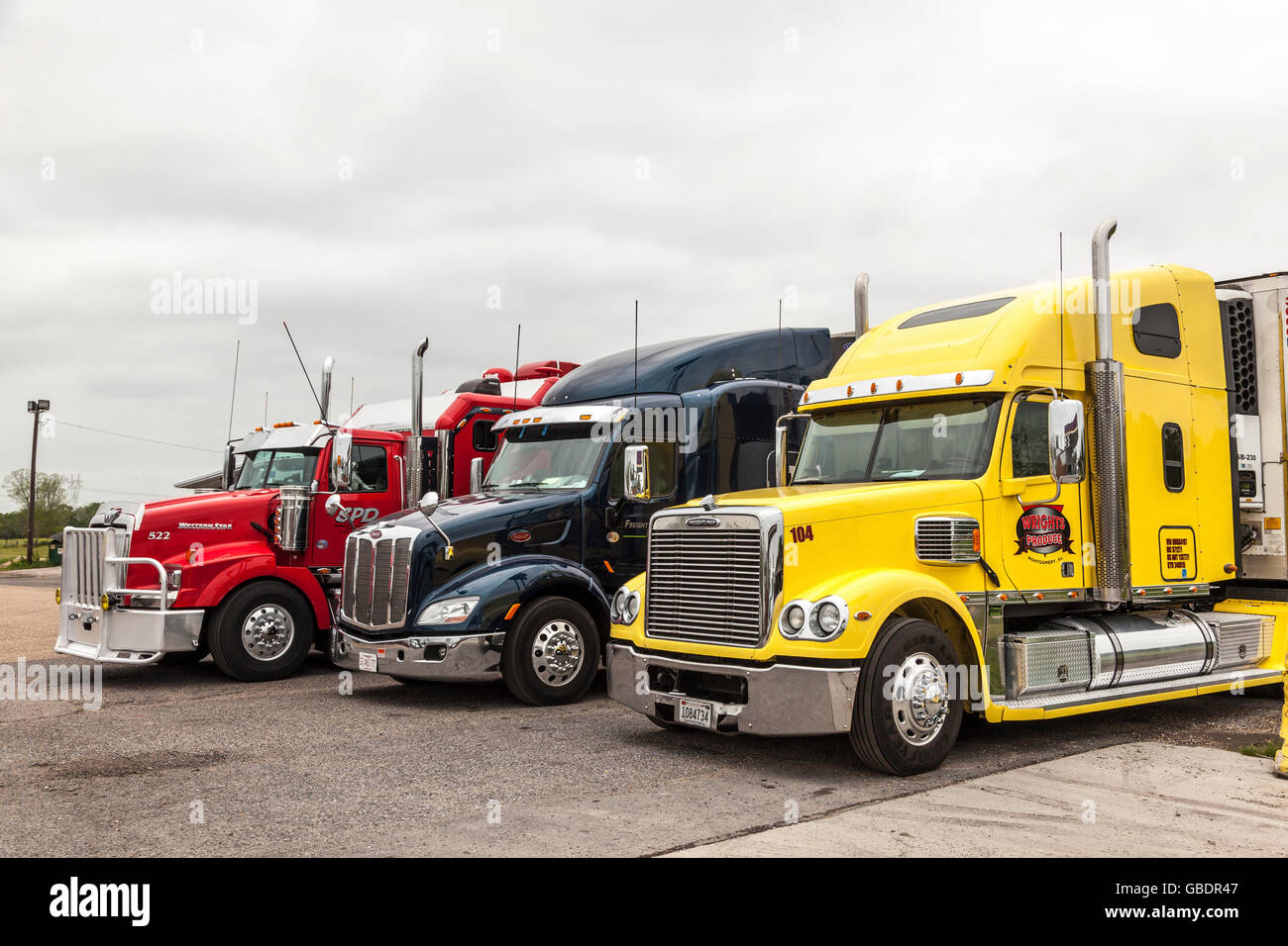 Freightliner trucks hi-res stock photography and images - Alamy
