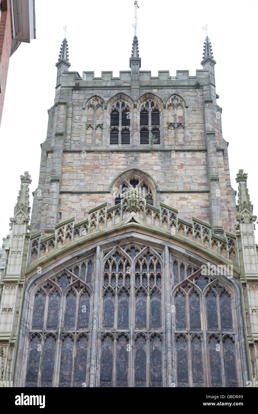St Mary's Church, Lace Market District; Nottingham; England; UK Stock ...