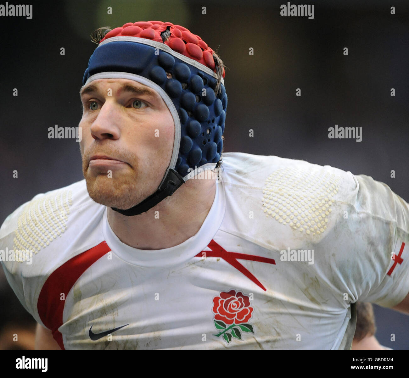 Rugby six head shot headshot portrait scrum cap hi-res stock ...
