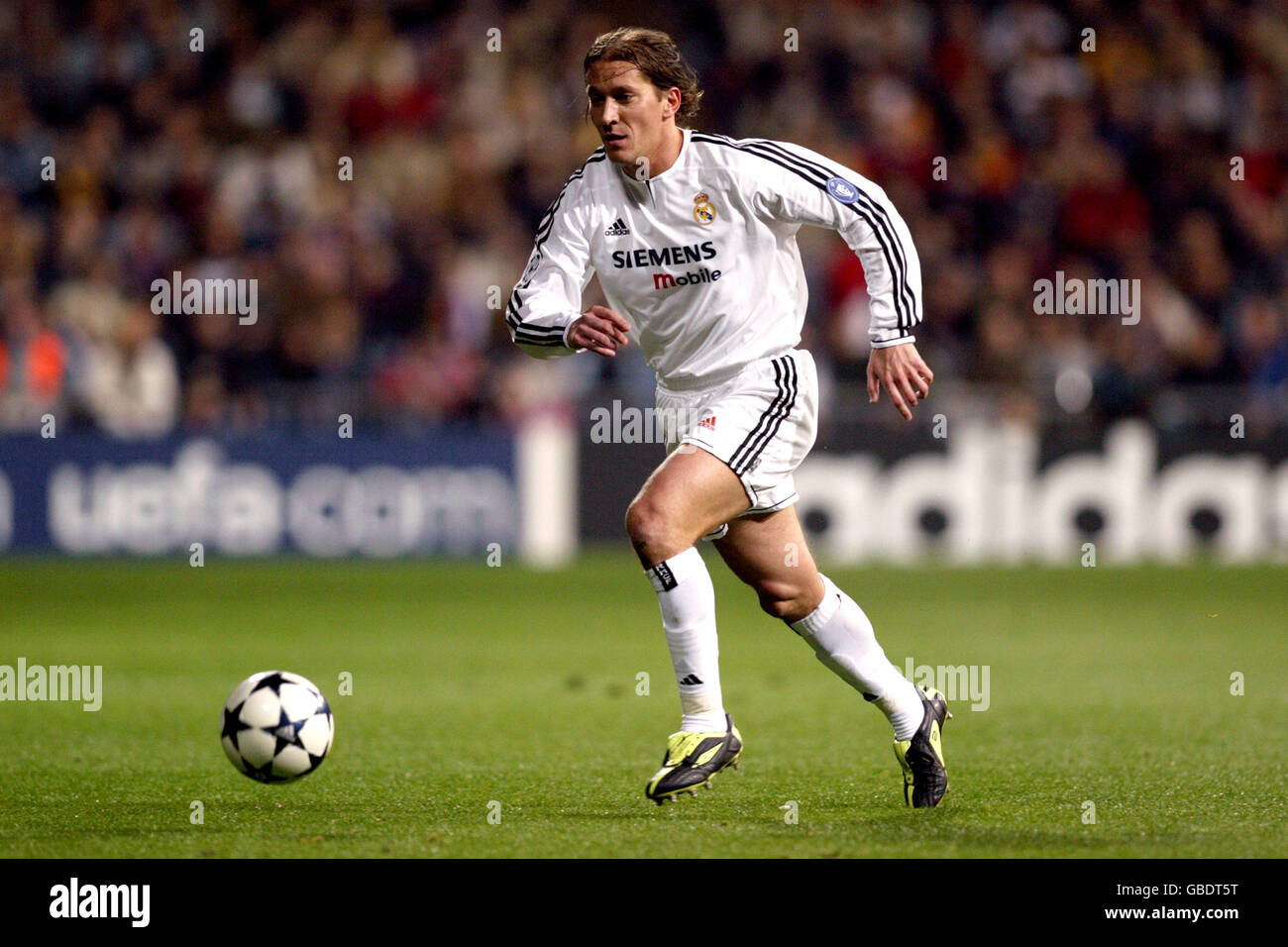 Real madrid v monaco michel salgado hi-res stock photography and images ...
