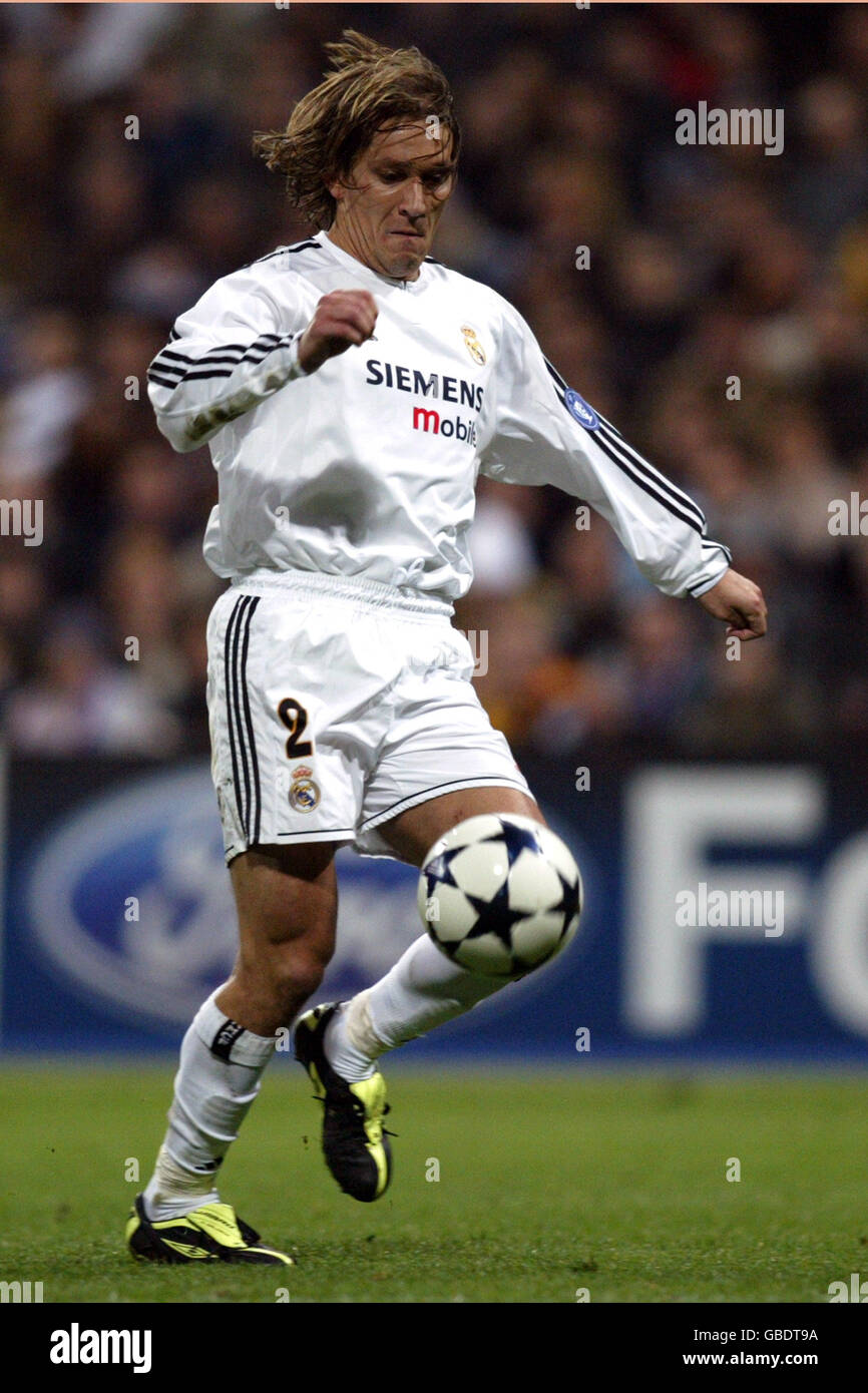 Uefa champions league final michel salgado hi-res stock photography and images - Alamy