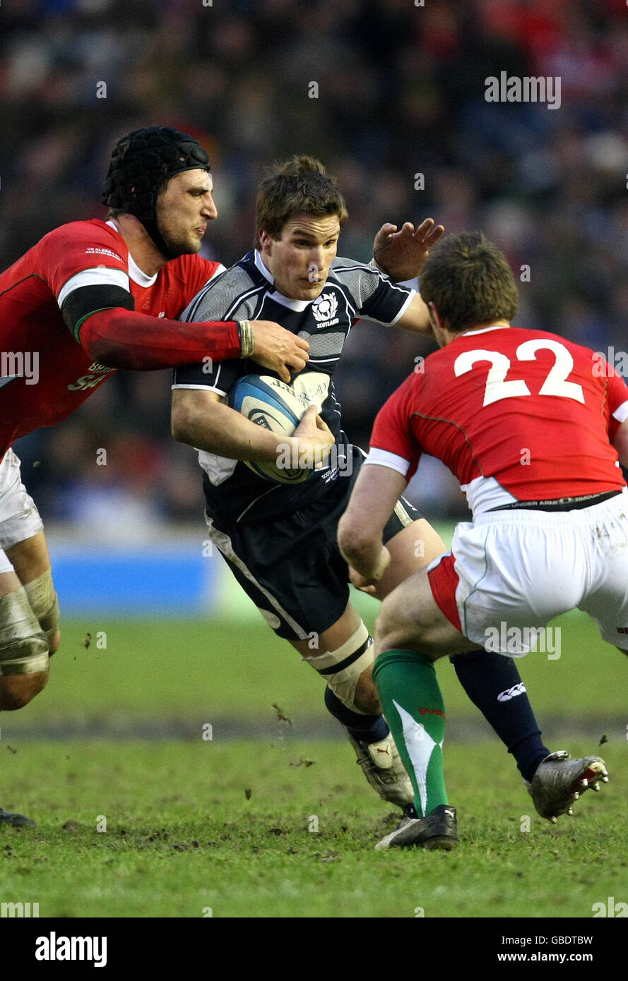 Scotland outside half Phil Godman during the RBS 6 Nations match at ...