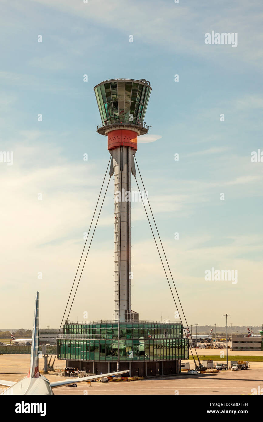 Control tower heathrow airport hi-res stock photography and images - Alamy
