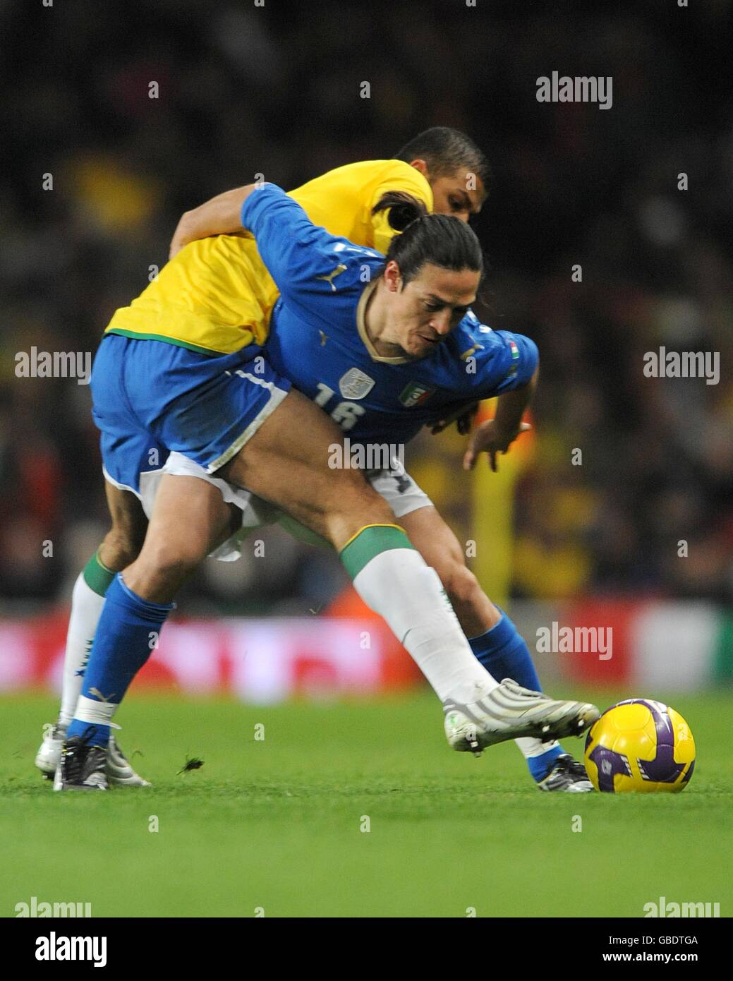 Soccer - International Friendly - Italy v Brazil - Emirates Stadium ...