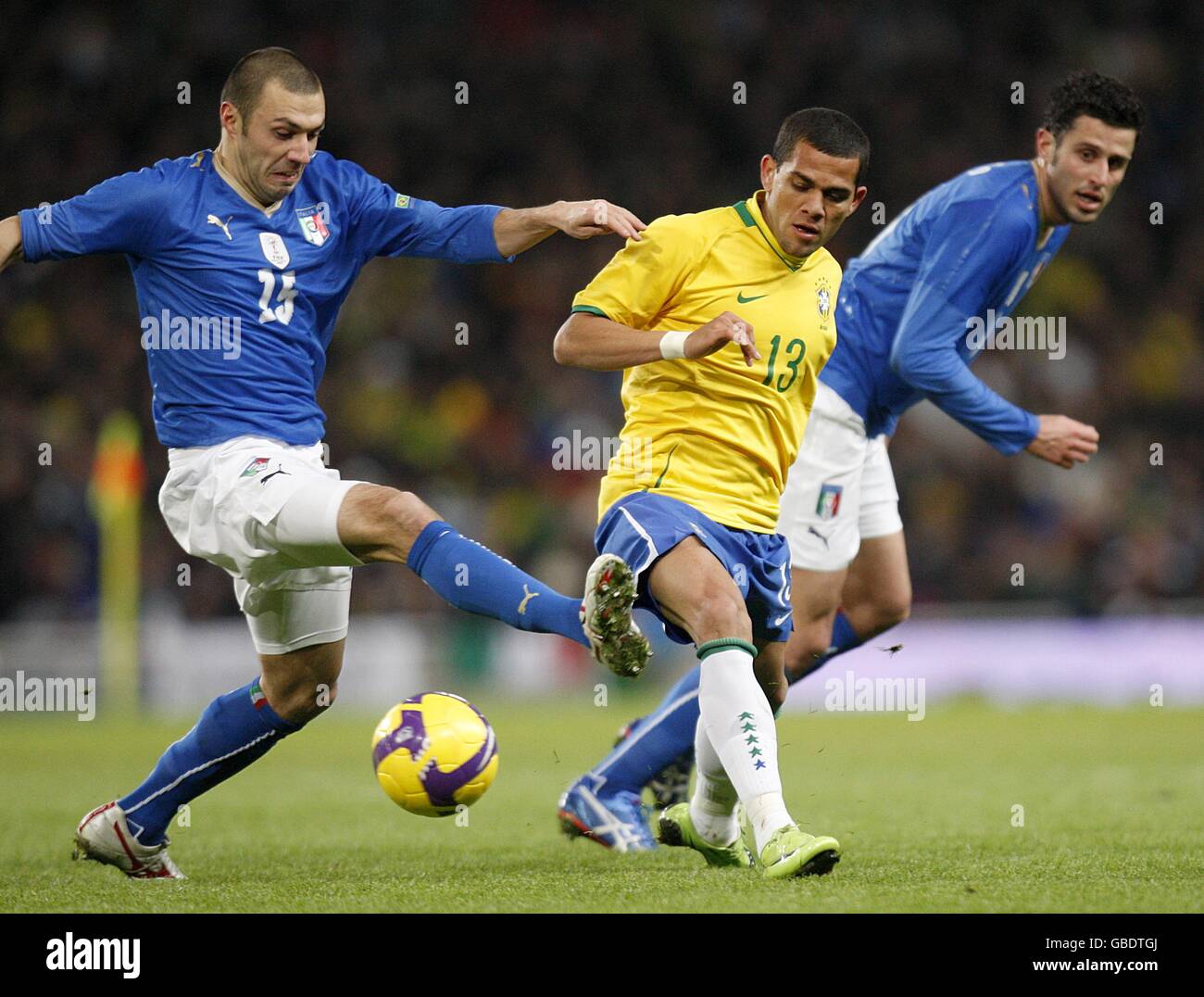 Soccer - International Friendly - Italy v Brazil - Emirates Stadium ...