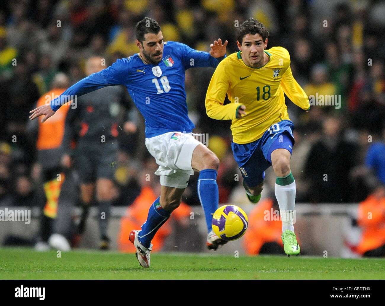 Soccer - International Friendly - Italy v Brazil - Emirates Stadium ...