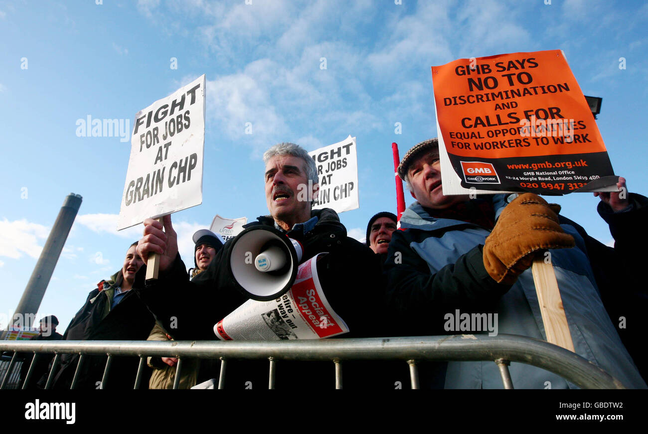 Grain protests hi-res stock photography and images - Alamy