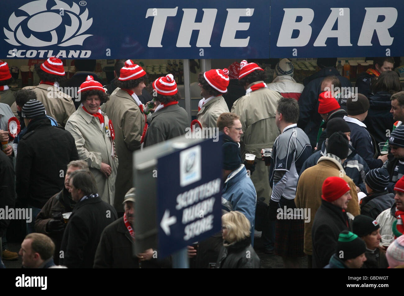 Scottish rugby store hi-res stock photography and images - Alamy