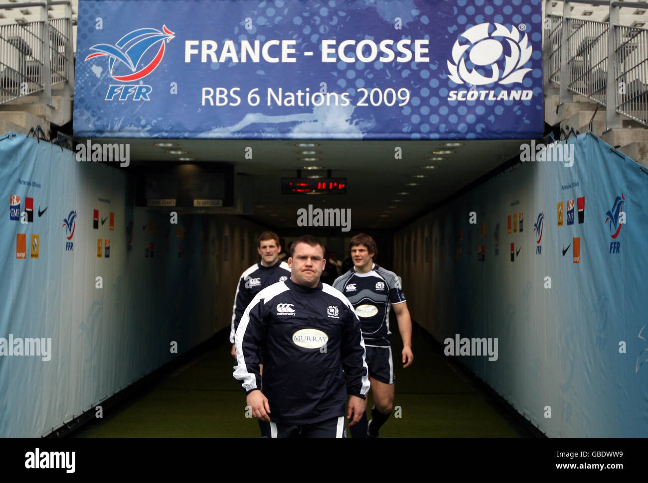 Scotlands allen jacobsen walks out to training hi-res stock photography ...