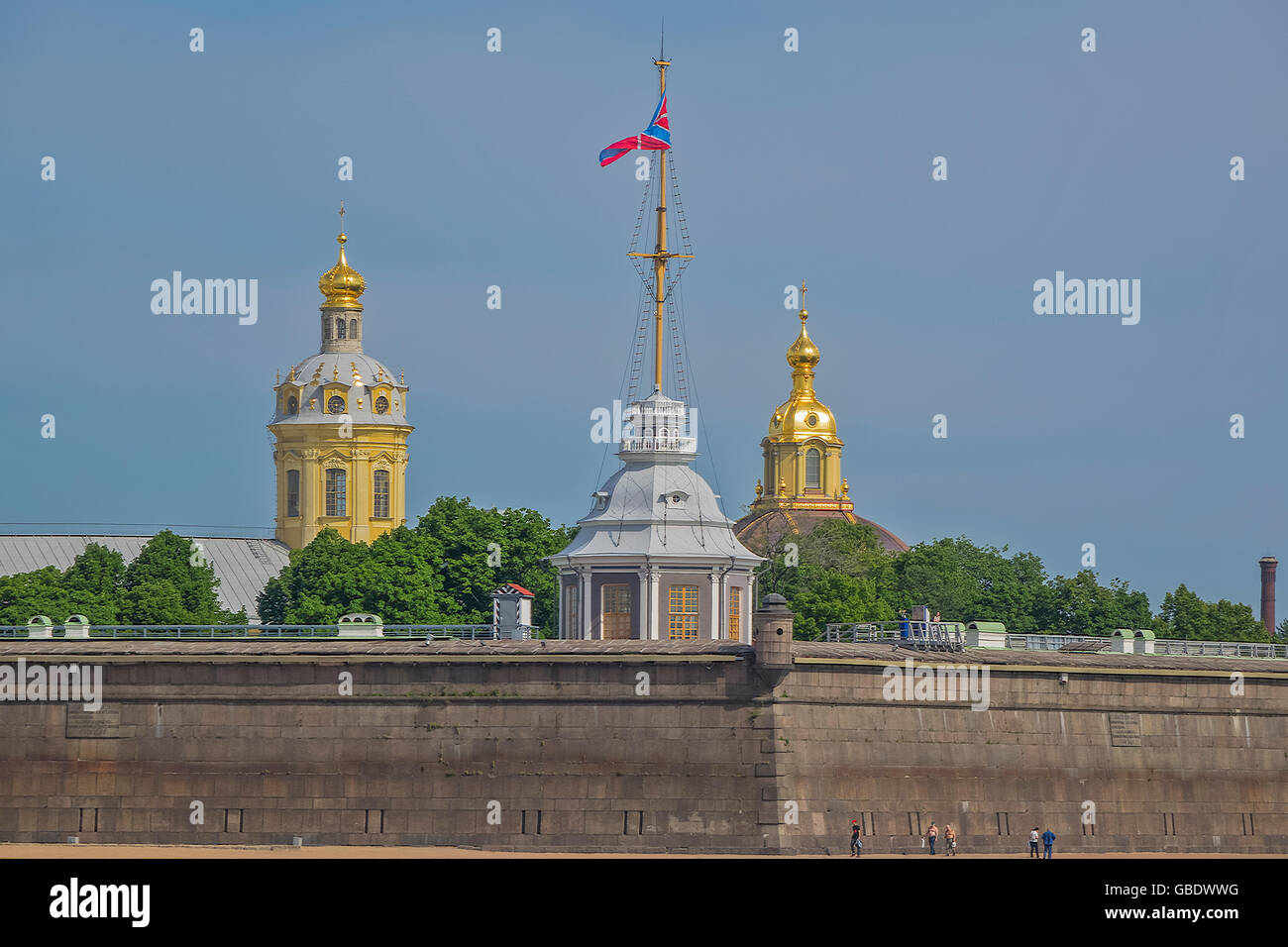 Peter and Paul Cathedral and Fortress Saint Petersburg Russia Stock Photo - Alamy