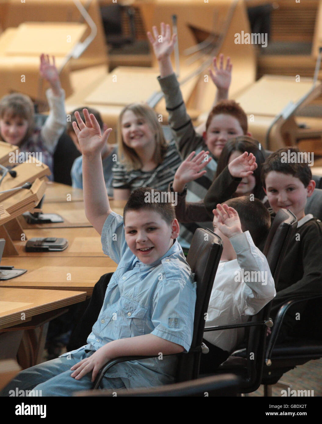 10 years of devolution Stock Photo - Alamy