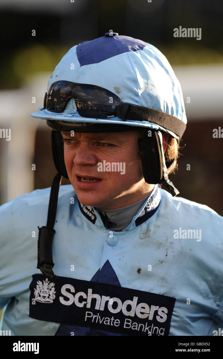 Horse Racing - Royal Artillery Gold Cup Day - Sandown Park. Jockey ...
