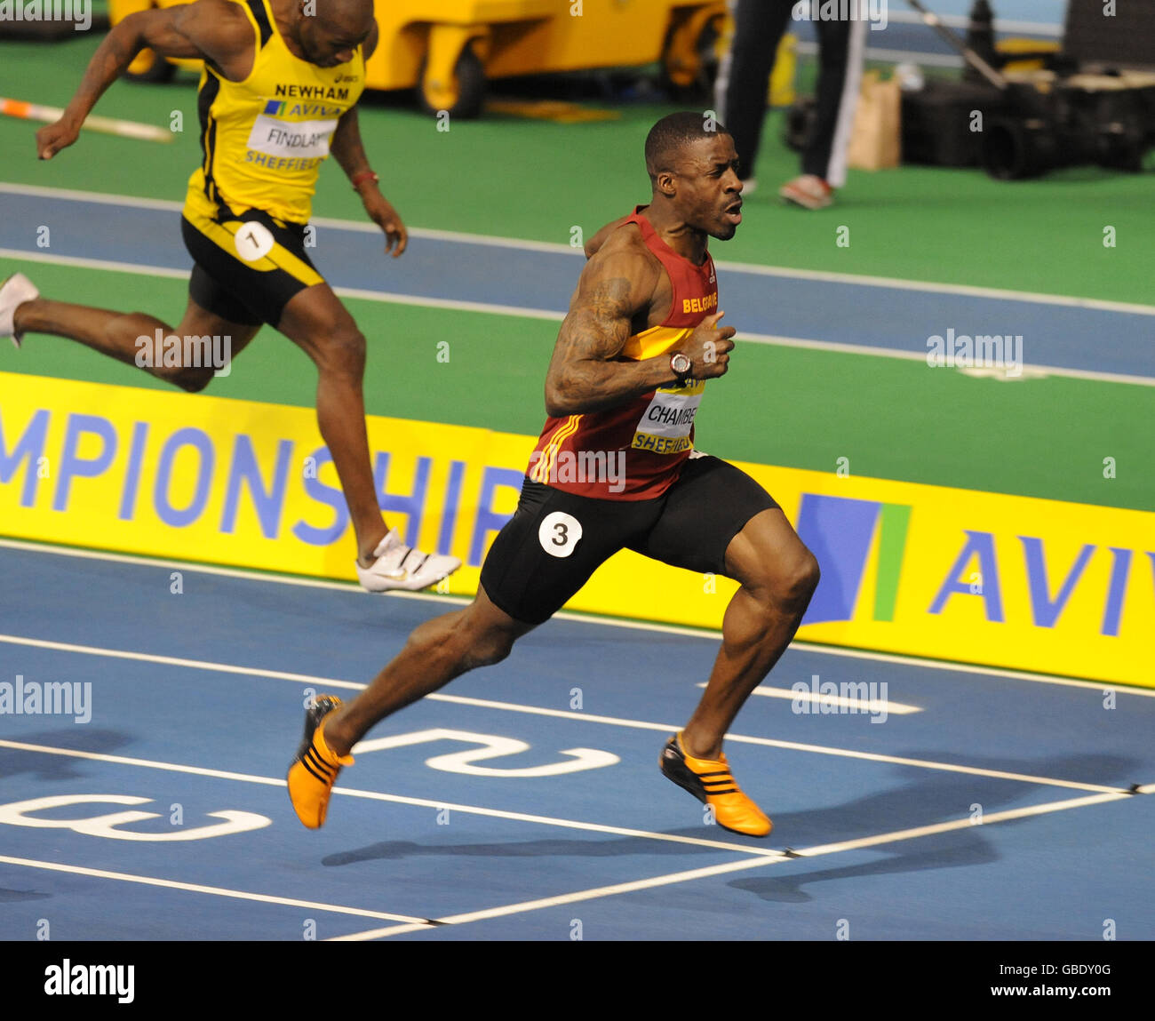 Athletics aviva european indoor trials and uk championships sheffield ...