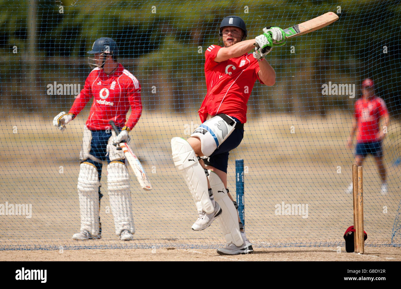 Cricket - England Practice Session Stock Photo - Alamy