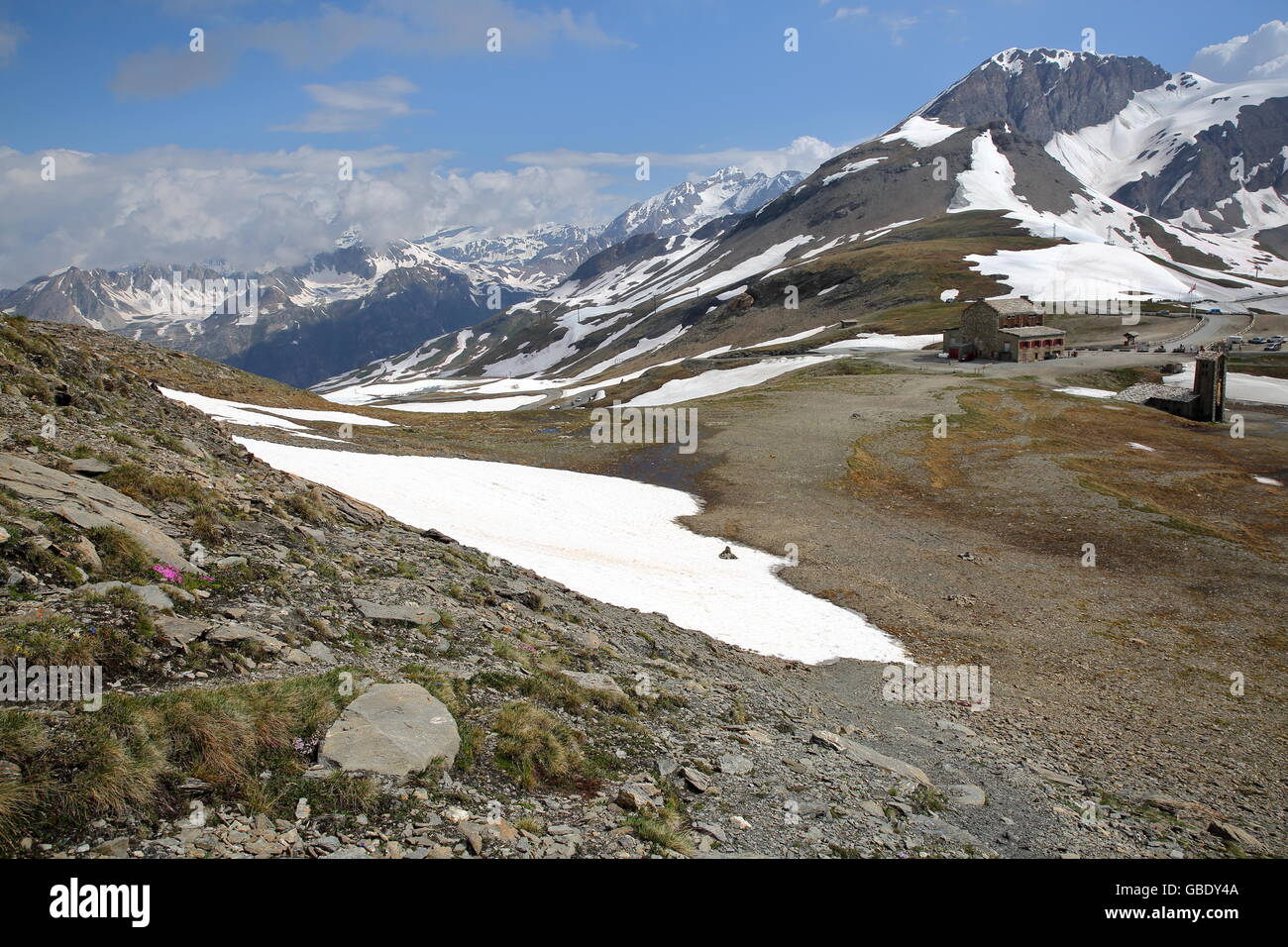 The Iseran Pass (2770m), Bonneval-sur-Arc, Vanoise National Park ...