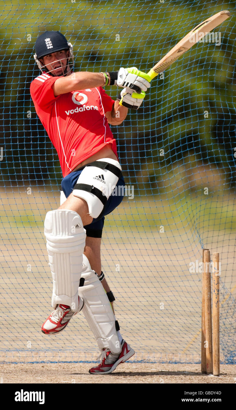 Cricket - England Practice Session Stock Photo - Alamy
