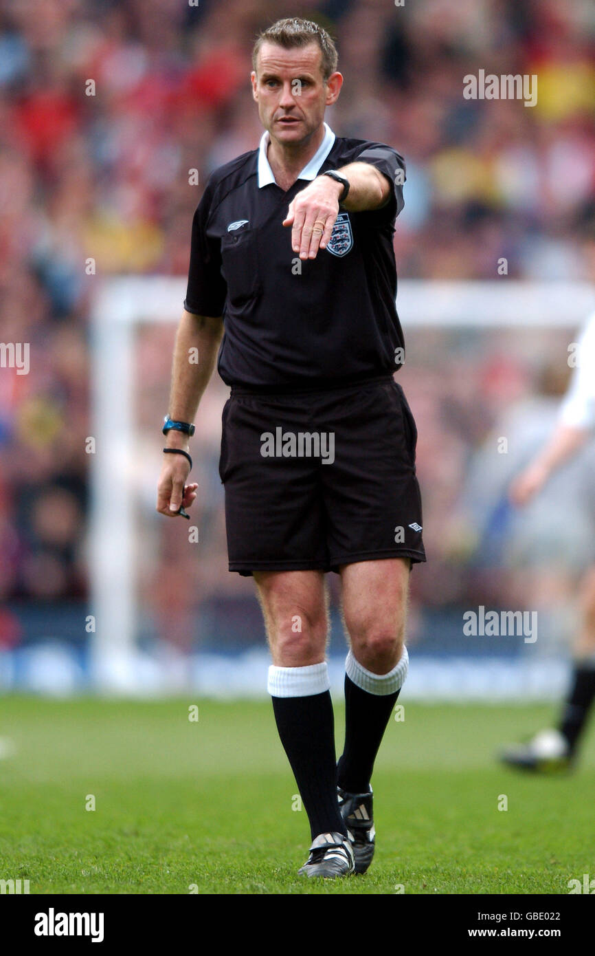 Soccer - AXA FA Cup - Semi Final - Arsenal v Manchester United Stock ...