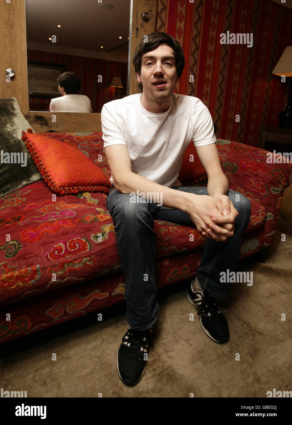 Gary Lightbody portraits - London Stock Photo - Alamy