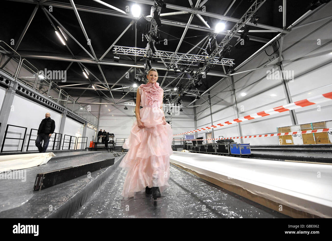 Izzy Good is seen at a photocall to celebrate 25 years of British ...