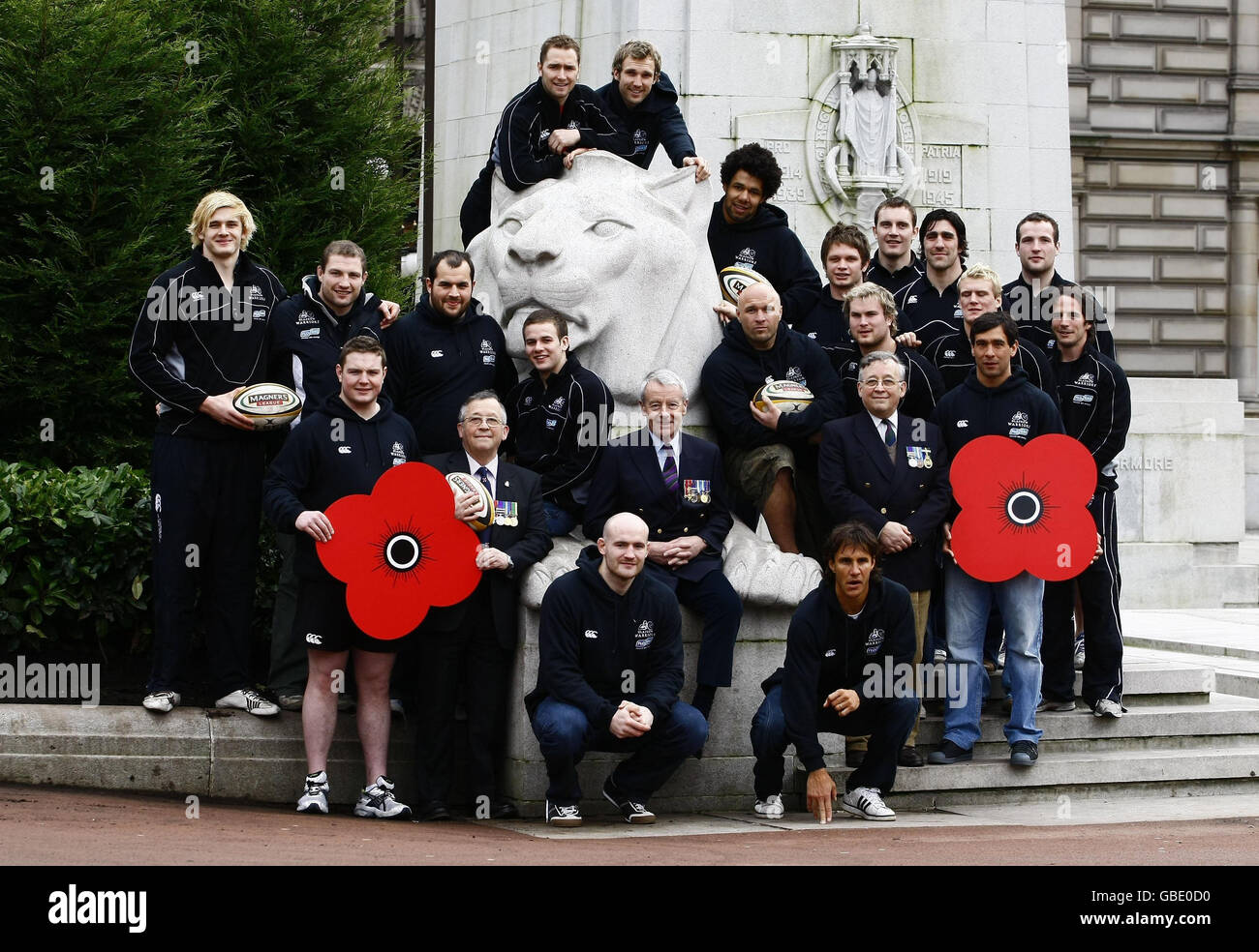 (left-right) Army Veterans Colonel David Steele, Colonel Donald Ross ...