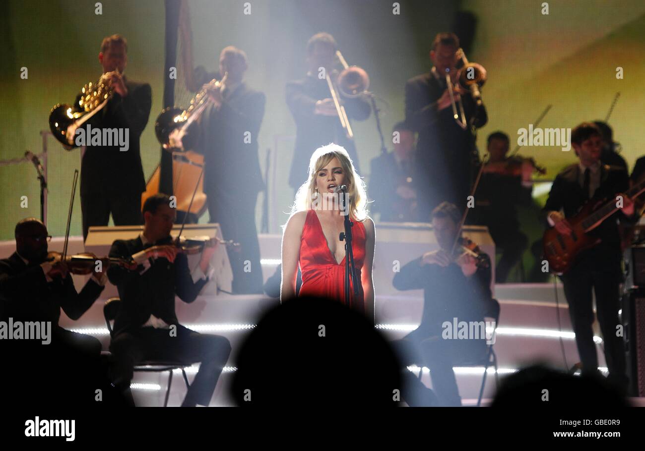 BRIT Awards 2009 - Show - London Stock Photo - Alamy