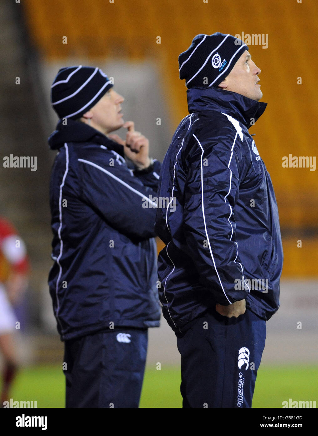 Gary mercer right with craig chalmers hi-res stock photography and ...