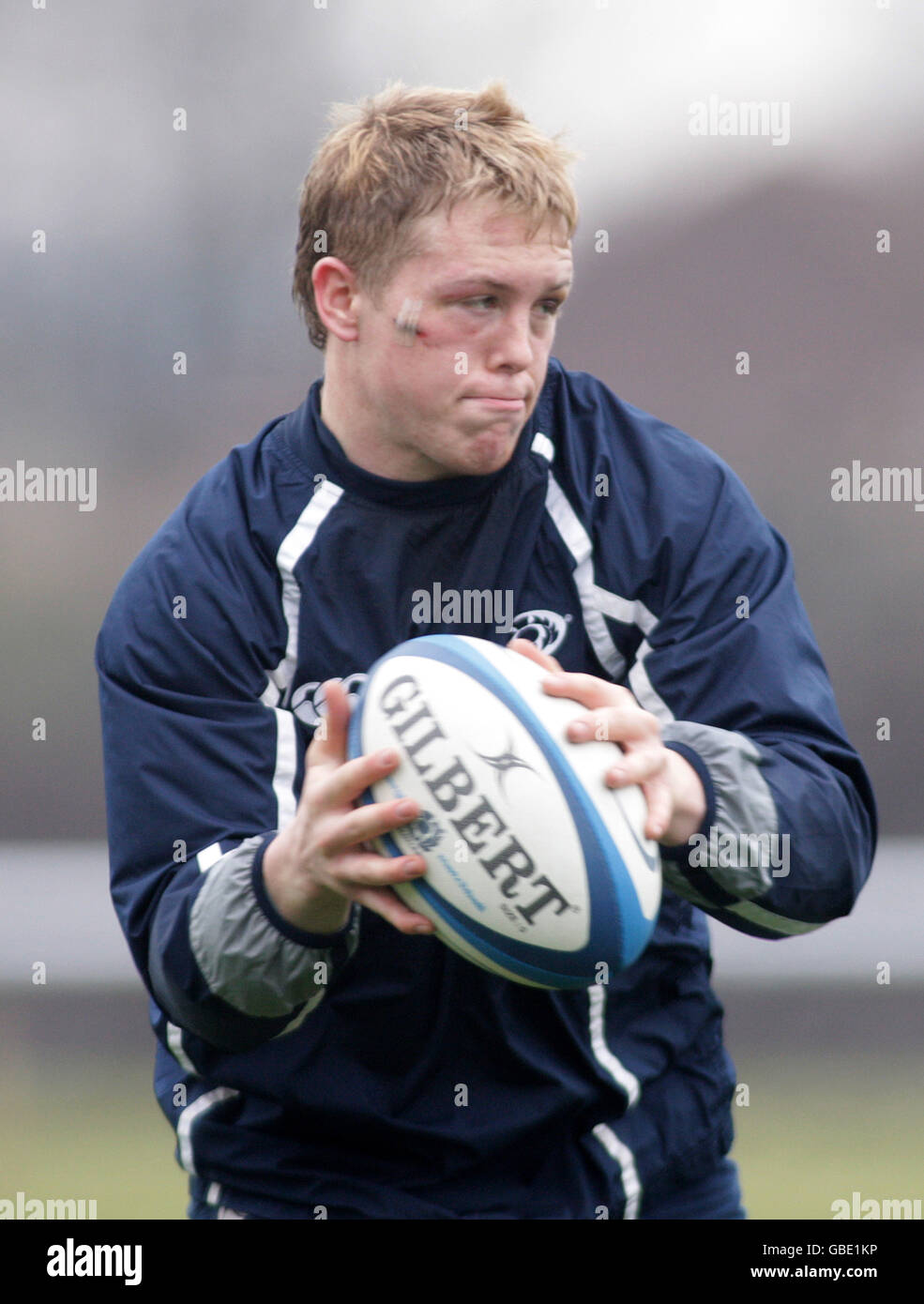 Rugby Union - Scotland Under 19 Training - Murrayfield. Alex Black ...