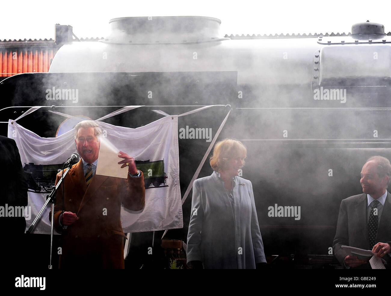 Train engine smile hi-res stock photography and images - Alamy