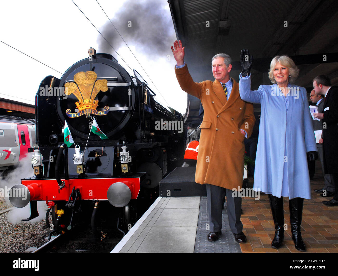 Full length royal transport prince charles hi-res stock photography and ...