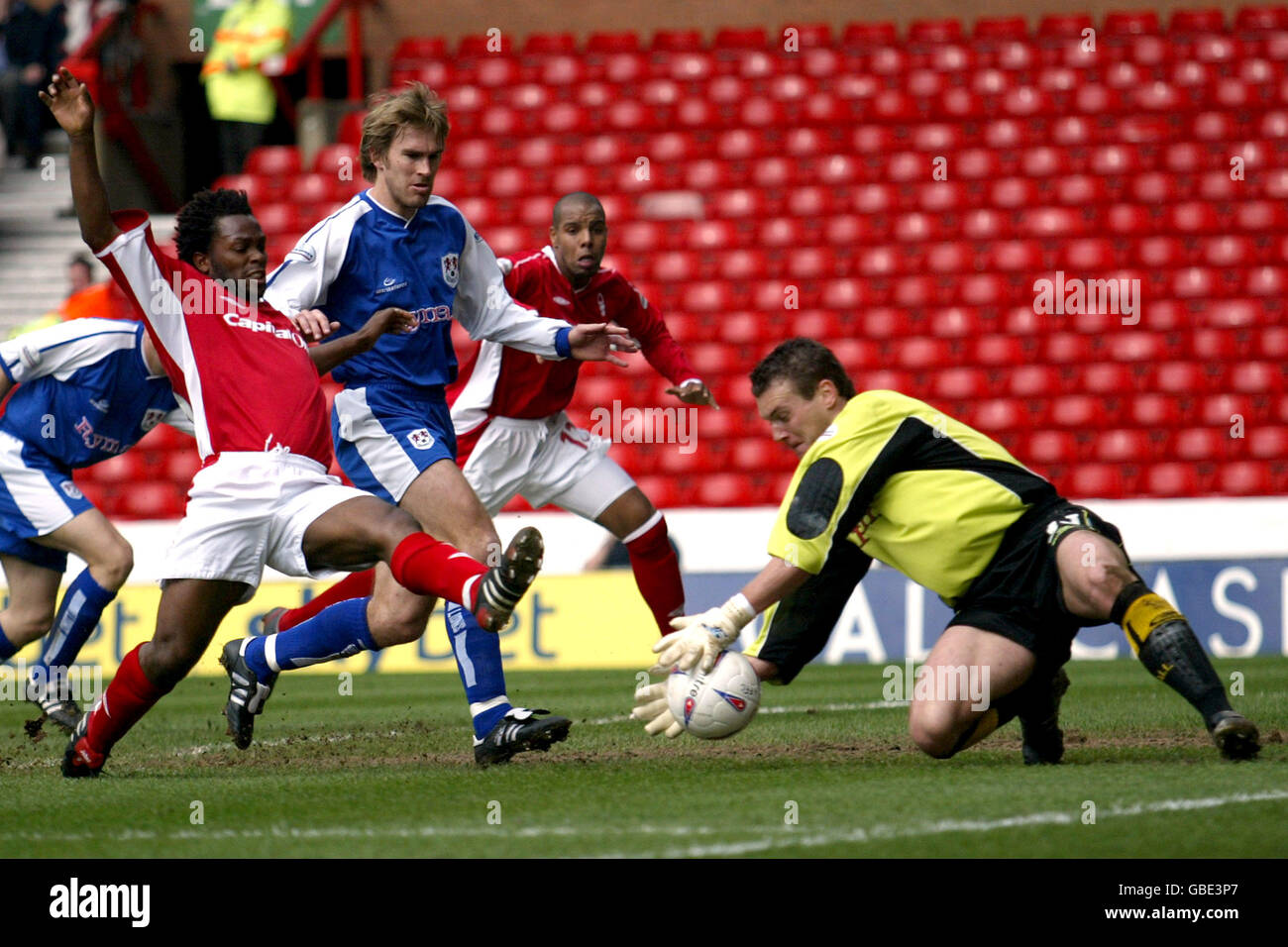 Nottingham forests david johnson hi-res stock photography and images ...
