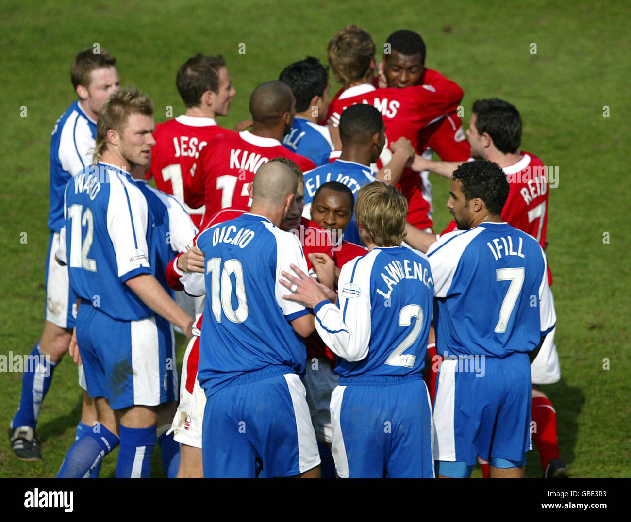 Millwall football fight hi-res stock photography and images - Alamy