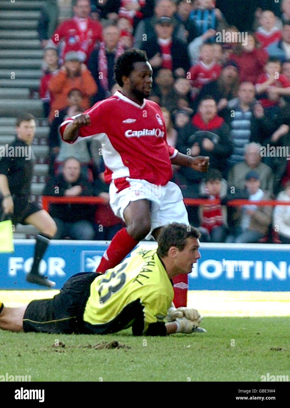 Nottingham forests andy johnson hi-res stock photography and images - Alamy