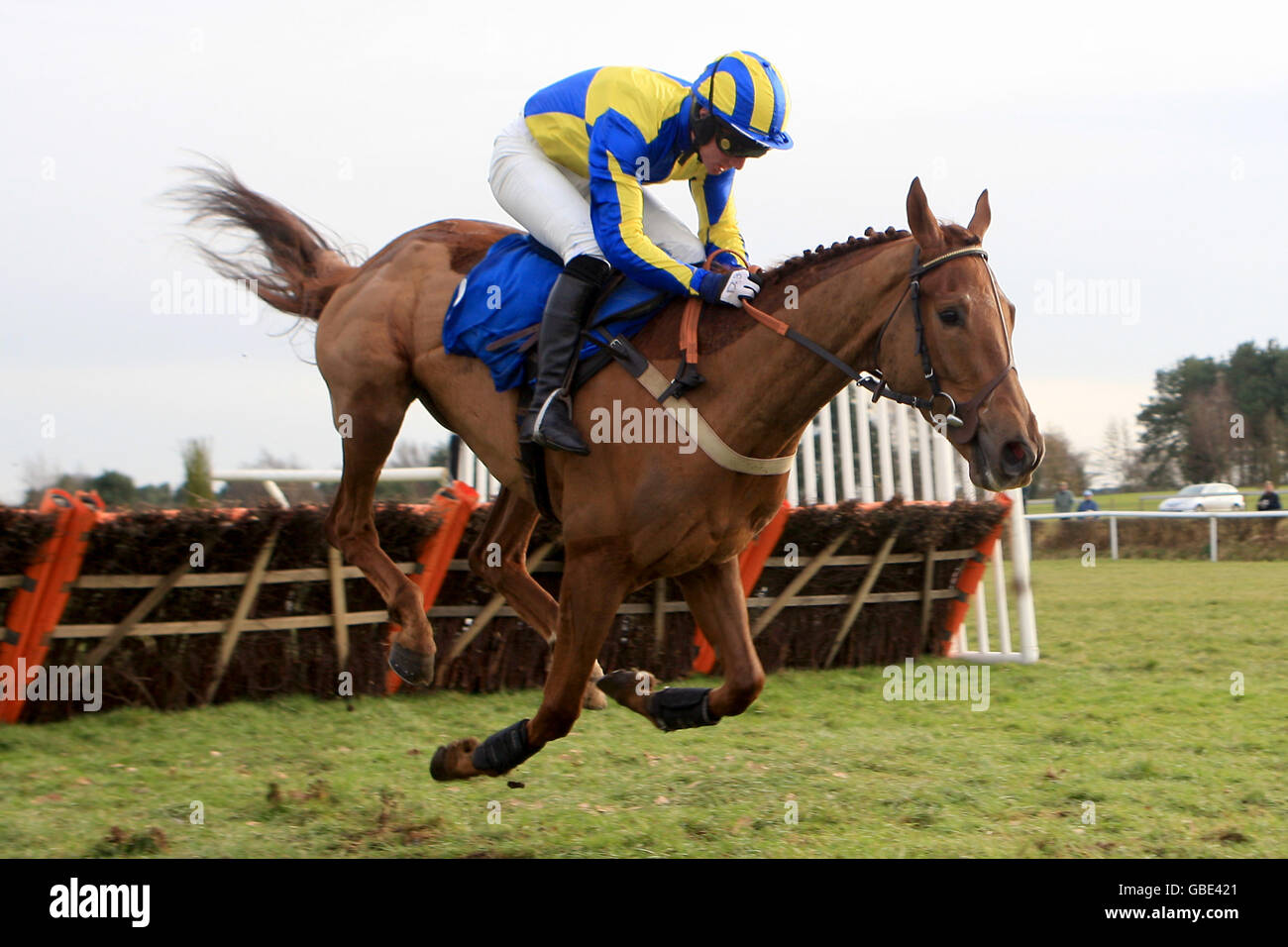 Horse Racing - Market Rasen Racecourse Stock Photo - Alamy