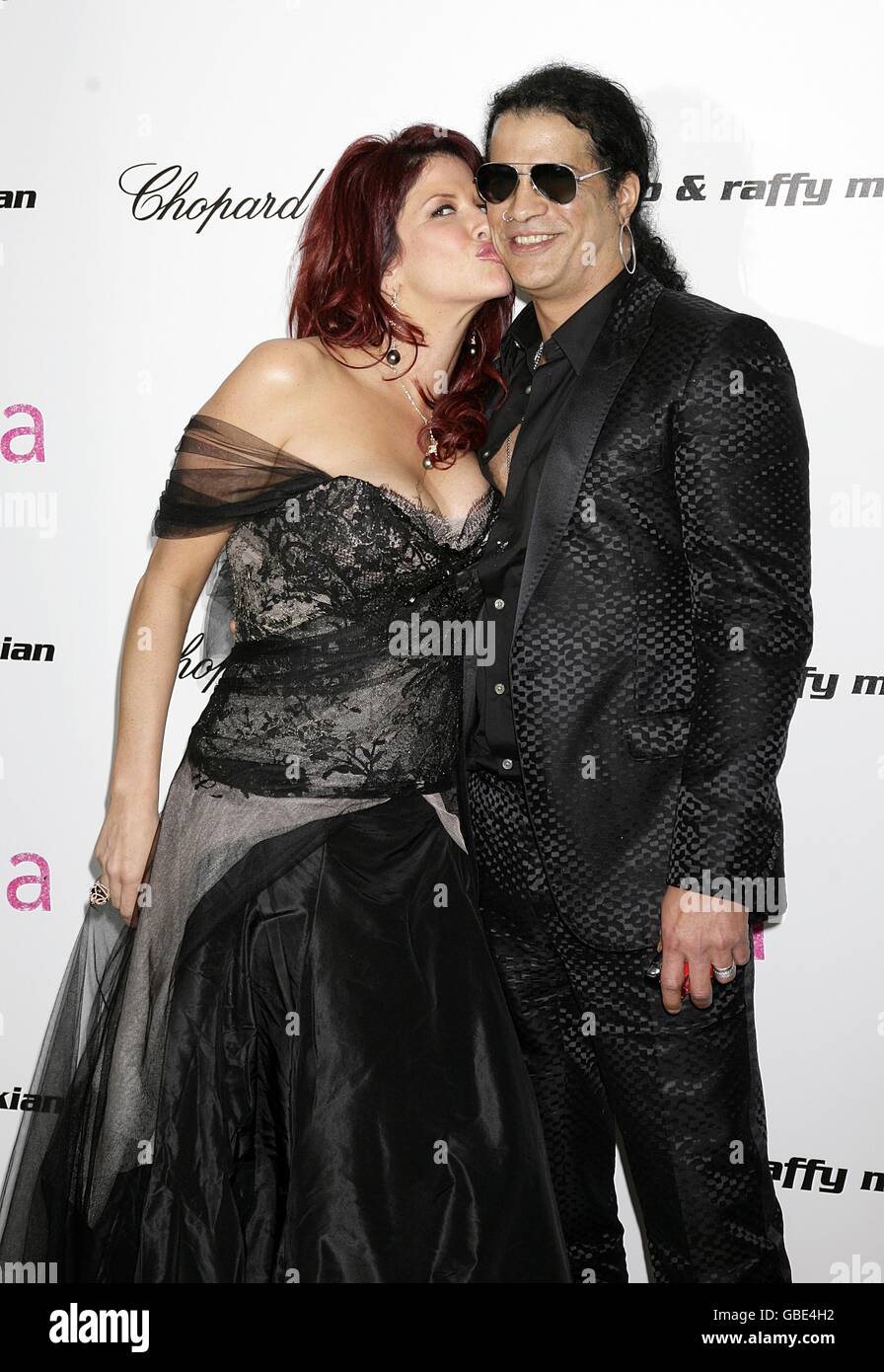 Slash and wife perla hi-res stock photography and images - Alamy